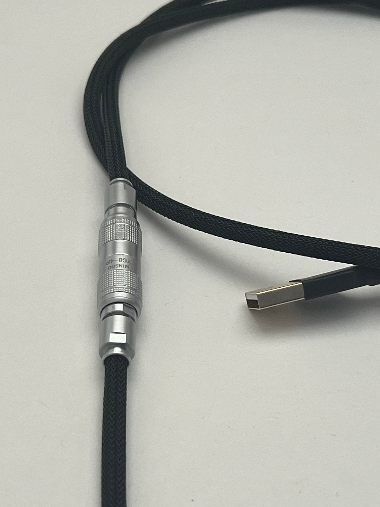 Custom Straight Keyboard Cable black - Etsy