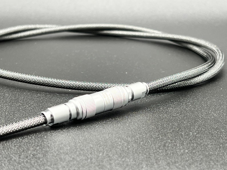 Custom Straight Keyboard Cable (black&white) - Etsy