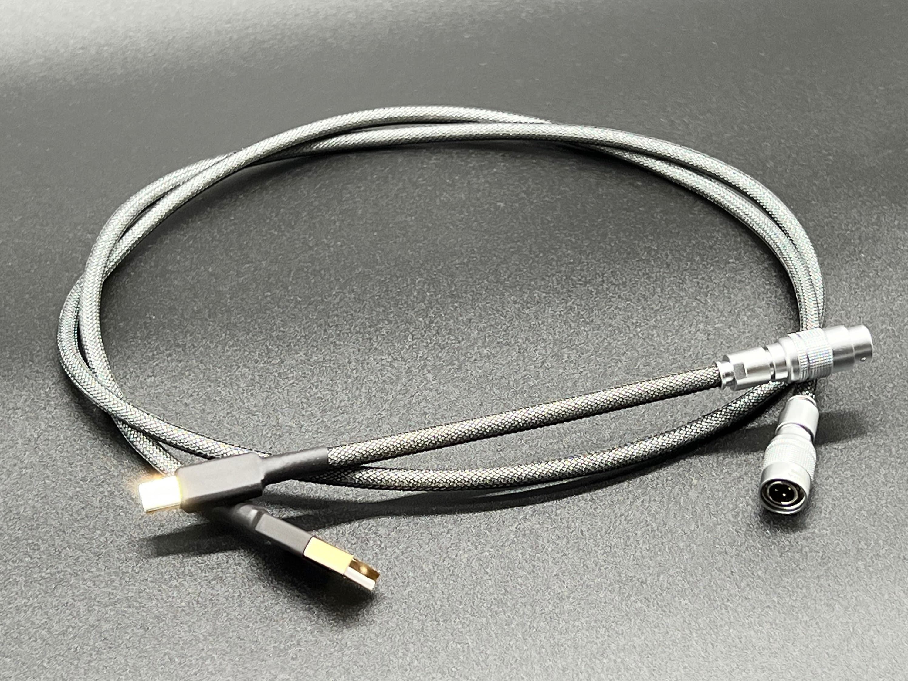 Custom Straight Keyboard Cable (black&white) - Etsy
