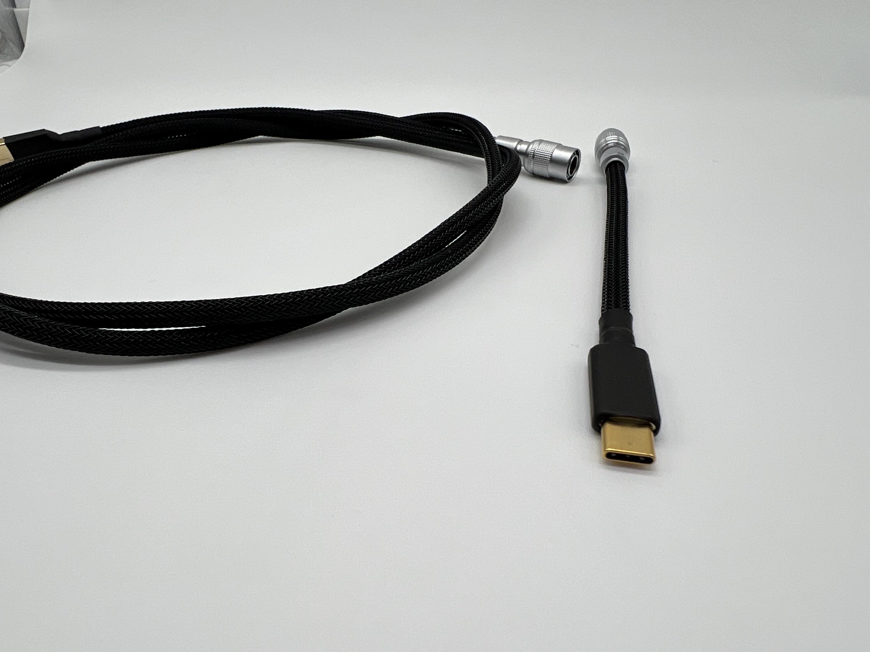 Custom Straight Keyboard Cable (black) - Etsy