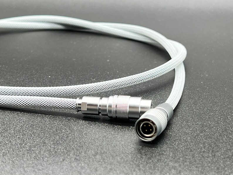 Custom Straight Keyboard Cable (white&black) - Etsy