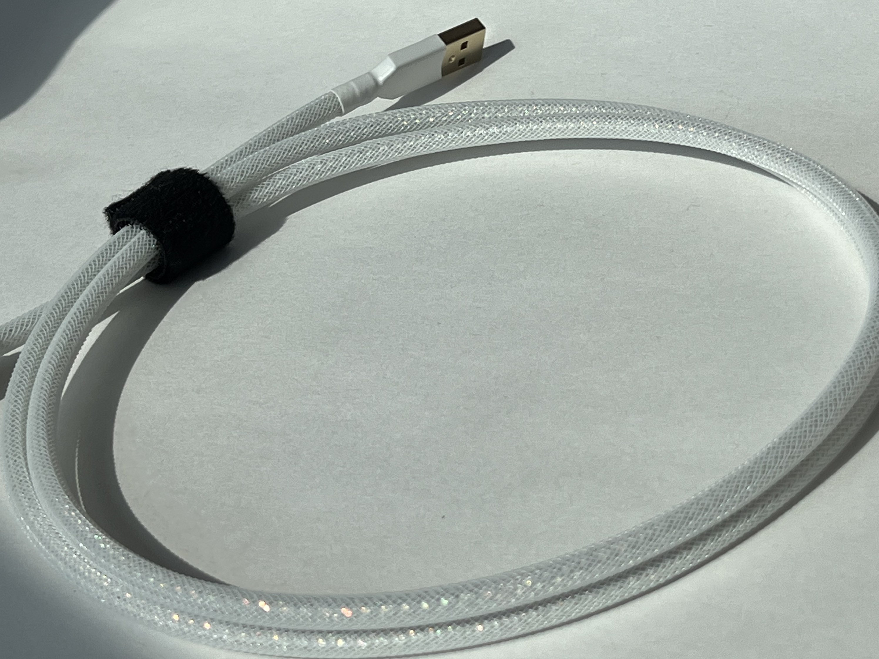 Custom Pearlescent GX16 Aviator Straight Keyboard Cable - Etsy