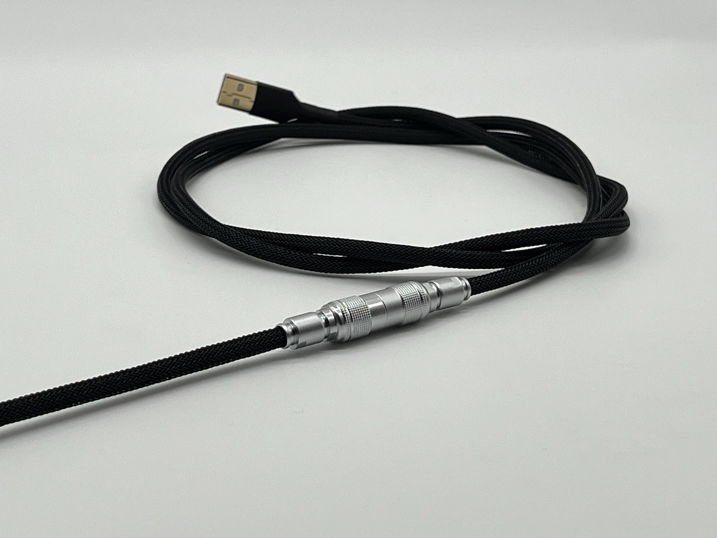 Custom Straight Keyboard Cable (black) - Etsy