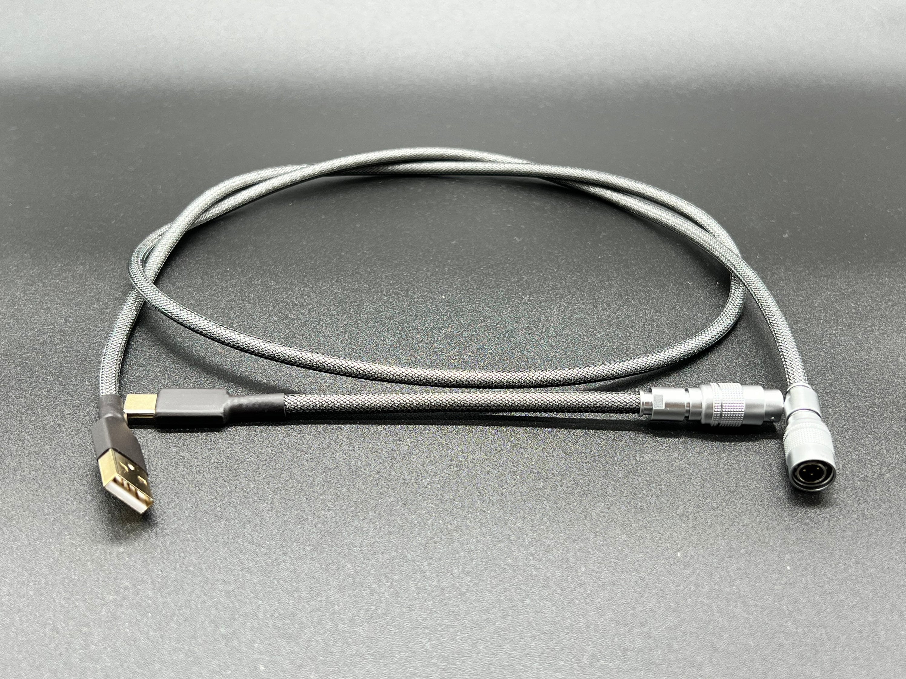 Custom Straight Keyboard Cable (black&white) - Etsy