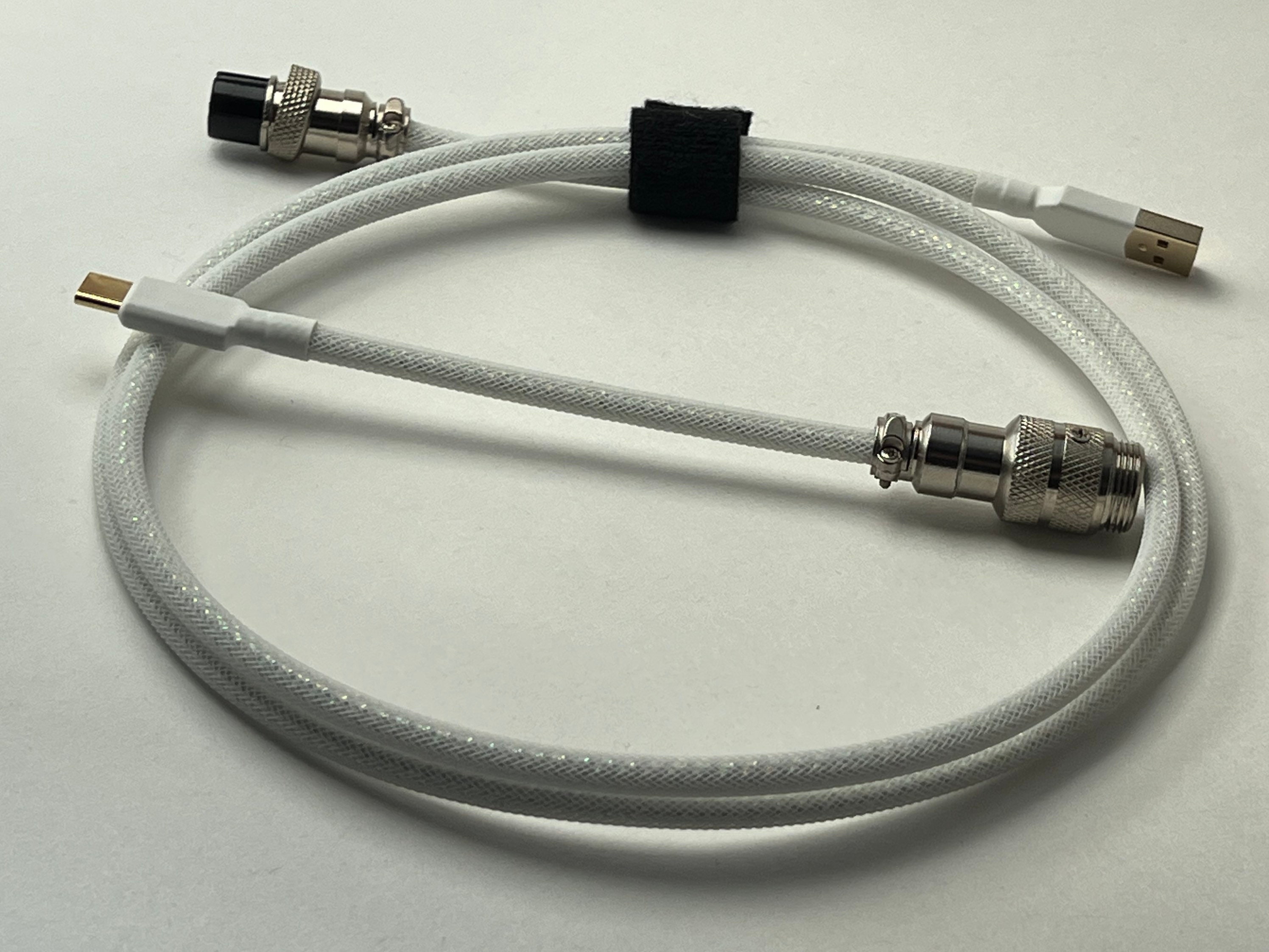 Custom Pearlescent GX16 Aviator Straight Keyboard Cable - Etsy