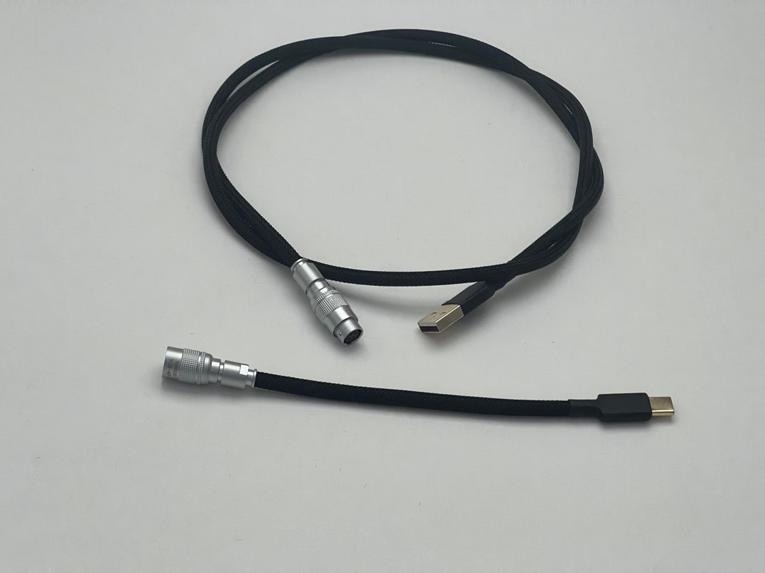 Custom Straight Keyboard Cable black - Etsy