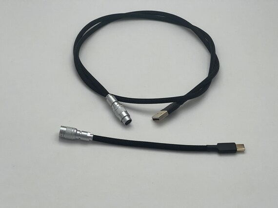 Custom Straight Keyboard Cable black - Etsy