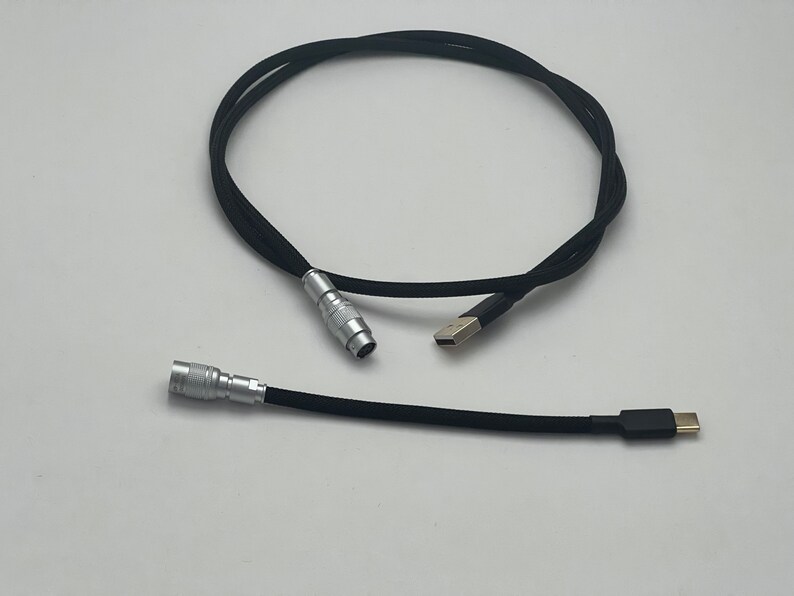 Custom Straight Keyboard Cable black - Etsy
