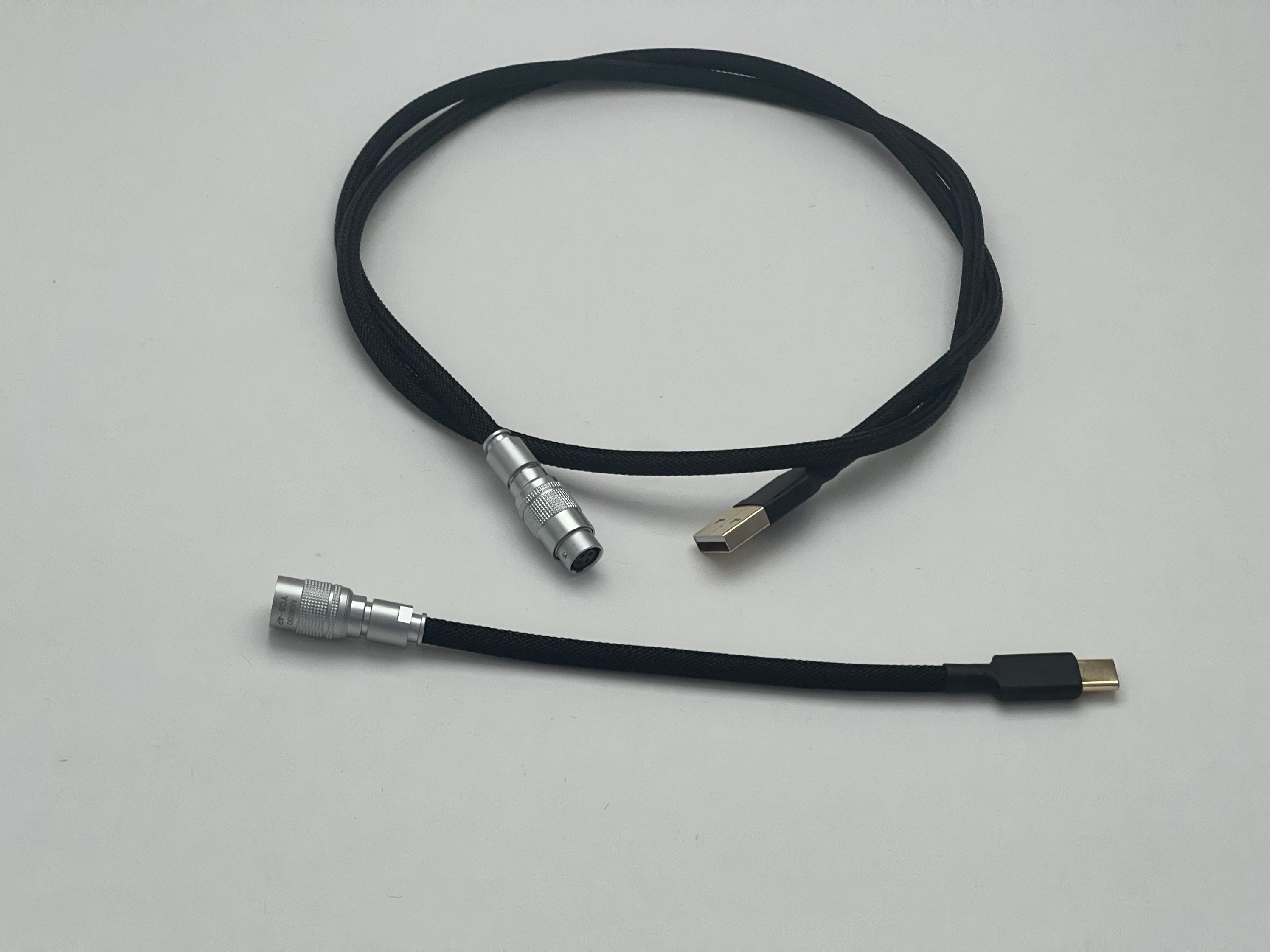 Custom Straight Keyboard Cable black - Etsy