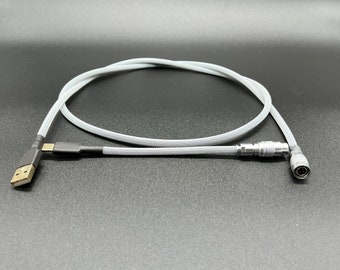 Custom Straight Keyboard Cable black - Etsy