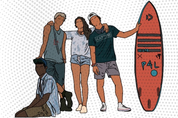 Outer Banks P4L Pogues for Life Pogues 4 Life John B JJ - Etsy