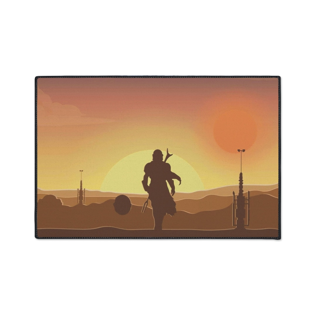 Mandalorian, Star Wars, Grogu Heavy Duty Floor Mat - Etsy
