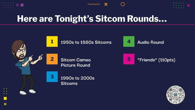 TV Sitcoms Trivia Theme Night for Your Pub, Bar, Restaurant or Party - Etsy