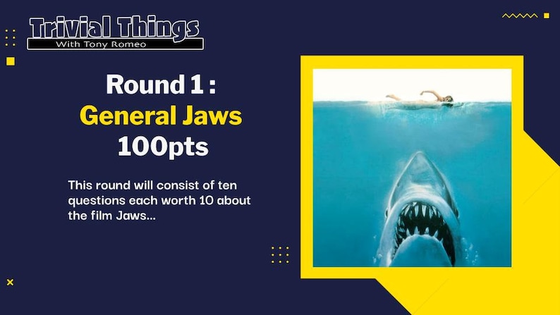Jaws Trivia to Celebrate Shark Week for Your Pub, Bar, Restaurant or ...