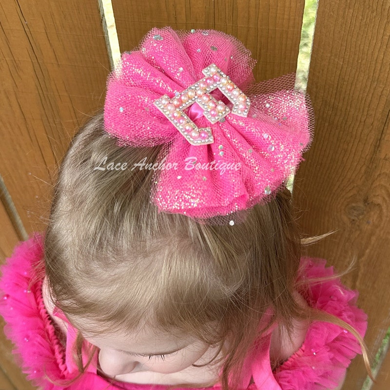 Girl Bow Clip - Etsy