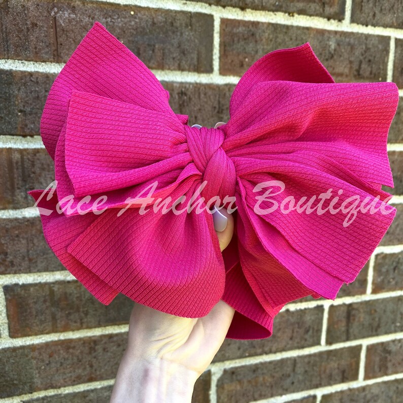 Mega Jumbo Solid Headwraps Texas Size Wrap Hair Bows Hot - Etsy