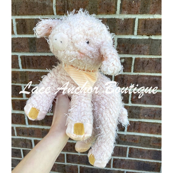 Pink Pig Barnyard Stuffed Animal Soft Plush Fuzzy Toy - Etsy
