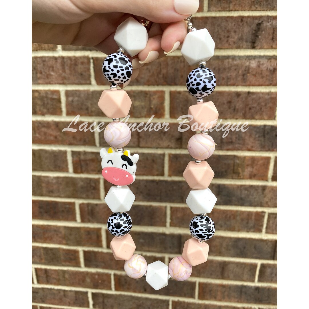 Cow Print Natural Color Cow Head Pink or Brown Bubble Gum - Etsy