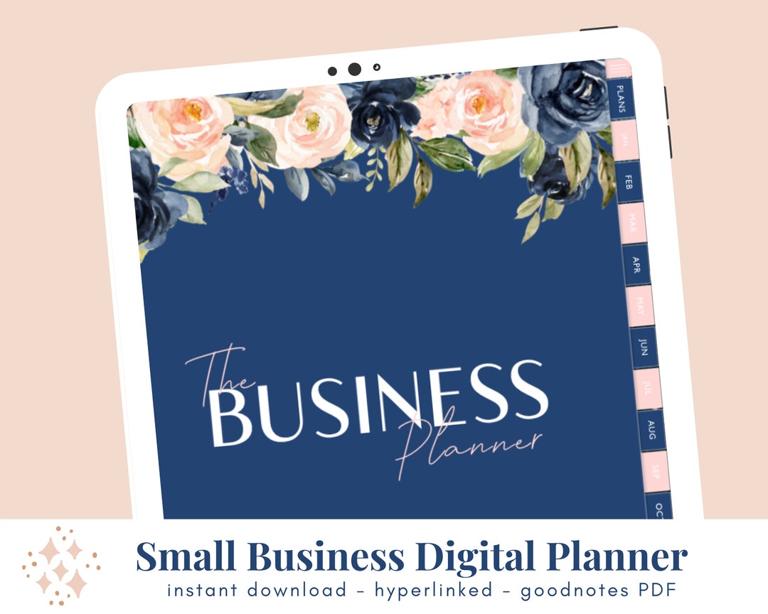 Digital Small Business Printable Planner, Undated Life Planner ...