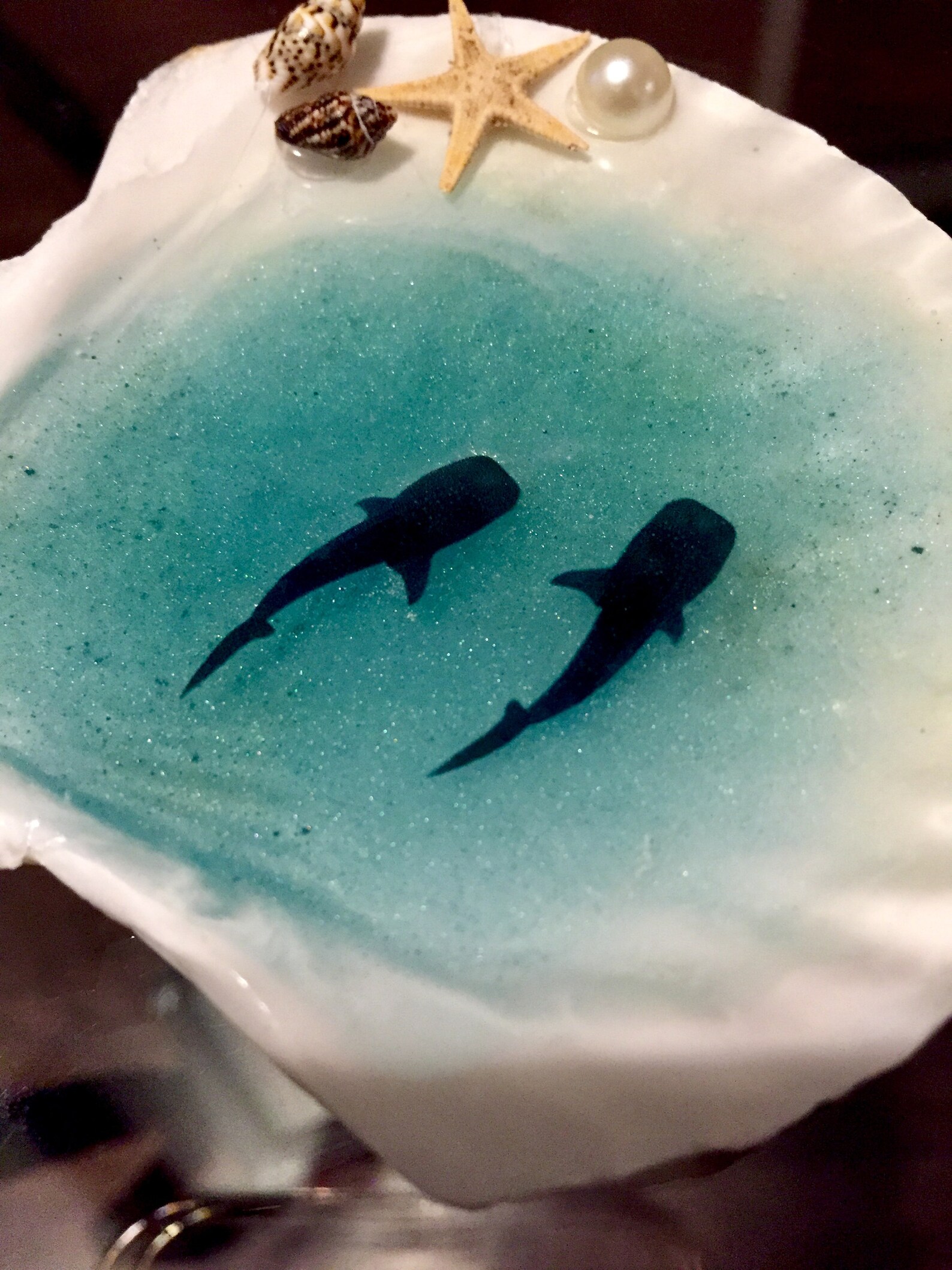 Miniature Resin Beach Ocean Sea Lagoon Two Pair of Whale - Etsy