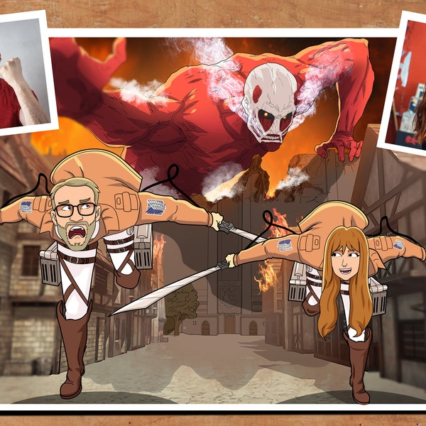 Attack on Titan Costume - Etsy