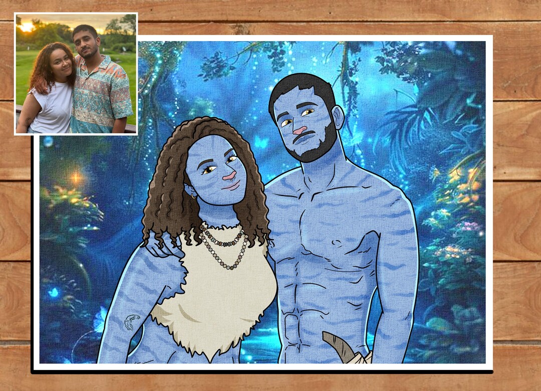 Custom Avatar Portrait, Digital Portrait, Digital Art, Birthday Gift ...