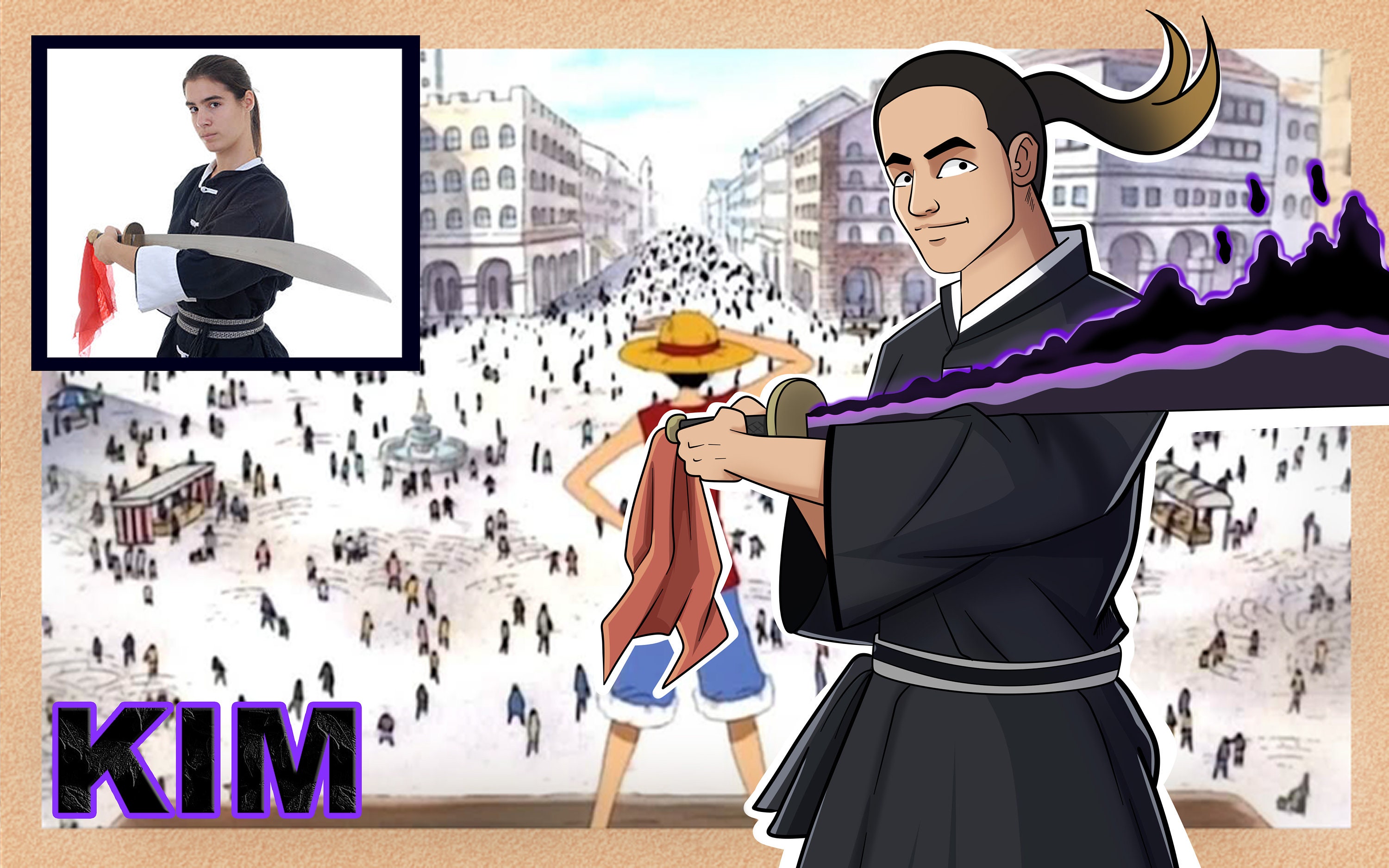 Birth Day Gift Drawing Custom All Anime Style With Your - Etsy