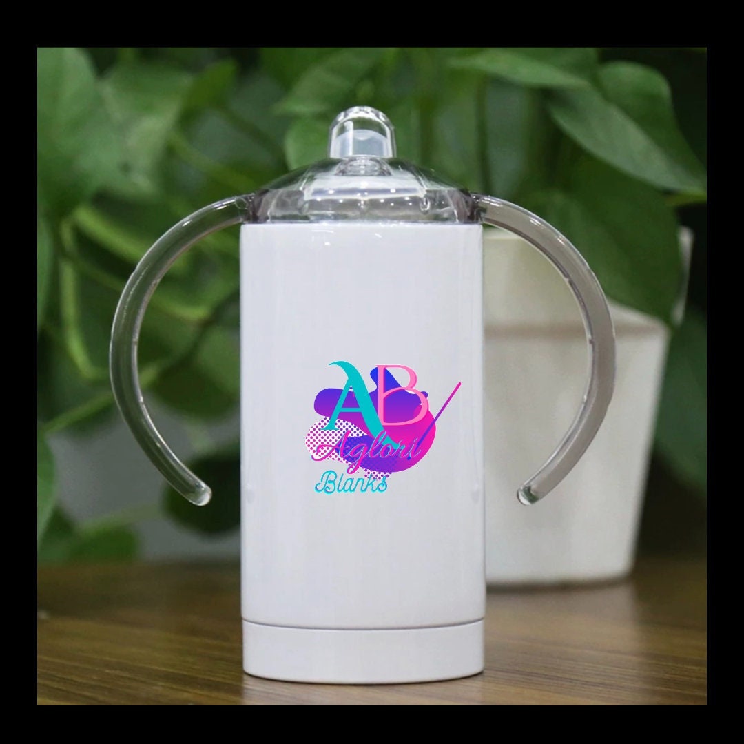 12oz Straight Sippy Cup (sublimation Blank) - Etsy