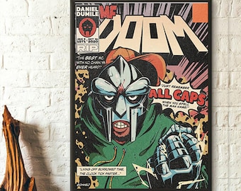Mf Doom Poster - Etsy