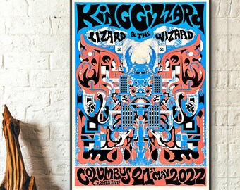 King Gizzard Art - Etsy