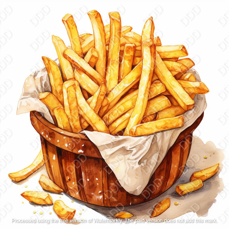 French Fries Aesthetic Wallpaper - Etsy Canada