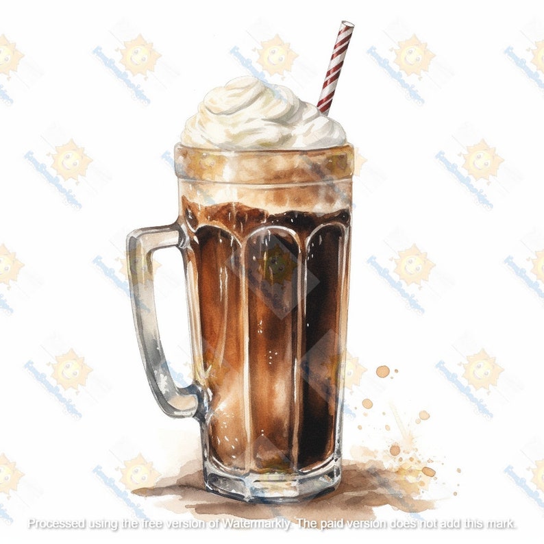 Root Beer Float, Digital Picture, Printable Wall Art, Food Photography ...