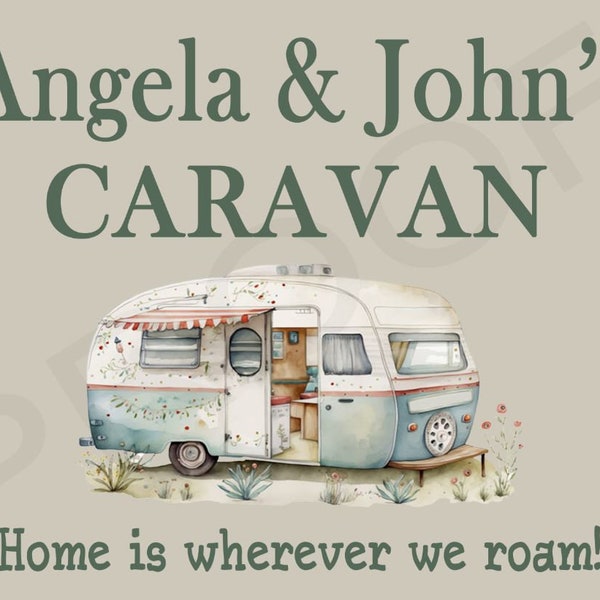 Caravan Signs - Etsy UK