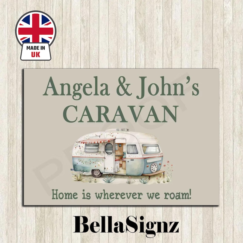 Caravan Signs - Etsy UK