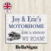 Motorhome Sign Caravan Campervan Accessories Sign Personalised Couple ...
