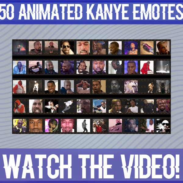 Twitch Emotes Rapper - Etsy