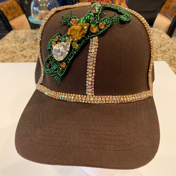 Studded Baseball Cap - Etsy