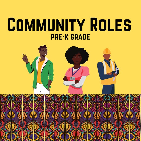 Community Role Worksheets Part 2 - Etsy