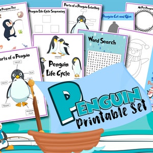 Penguin Printables, Penguin Life Cycle, Birds, All About Penquins ...