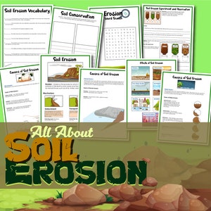 Soil Erosion, Soil Conservation, Experiments, Science, Digital Download ...