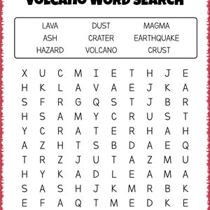 Volcano, Types of Volcanoes, Volcano Eruptions, Instant Download ...