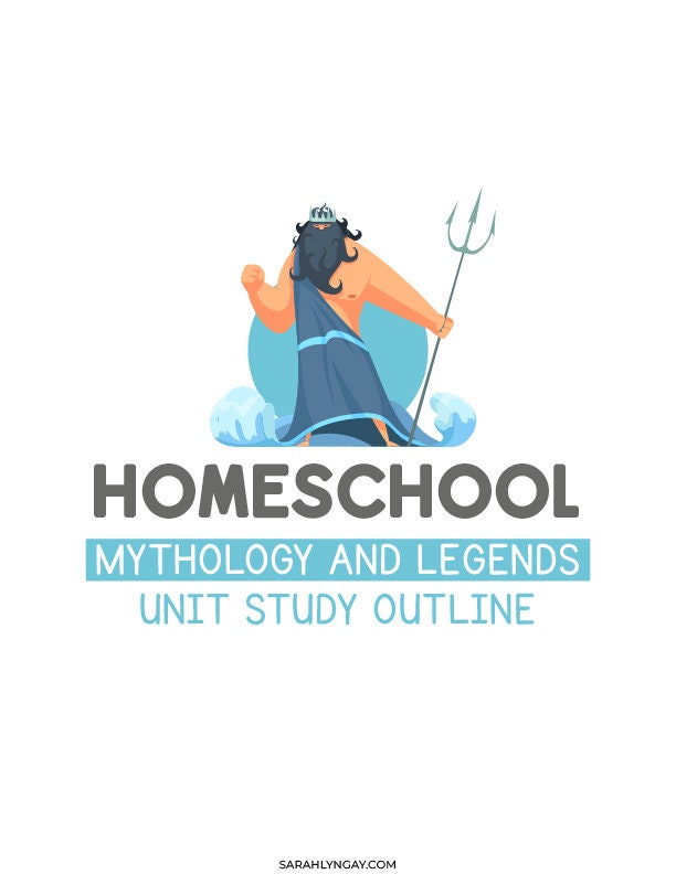 Mythology and Legends Unit Study Outline Mythology Mythical - Etsy