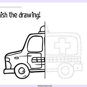 Emergency Activity Pack, Digital Download, Kid’s Workbook, Police, Fire ...