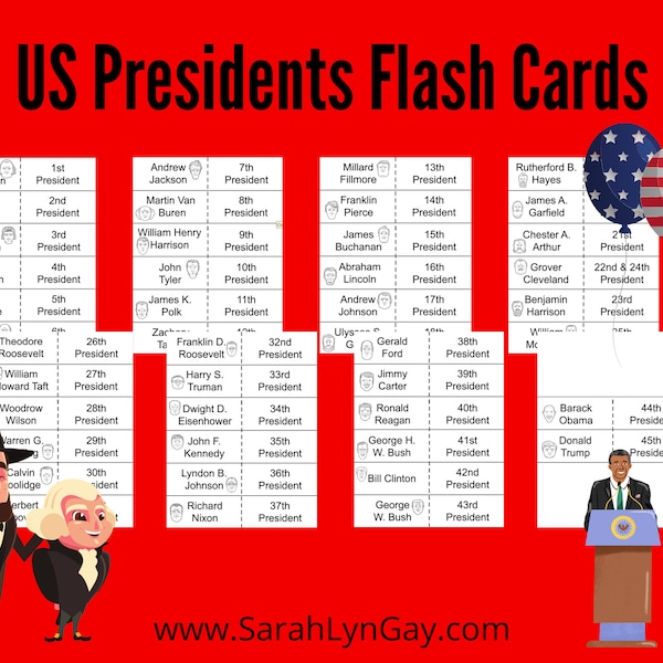 Us Presidents - Etsy