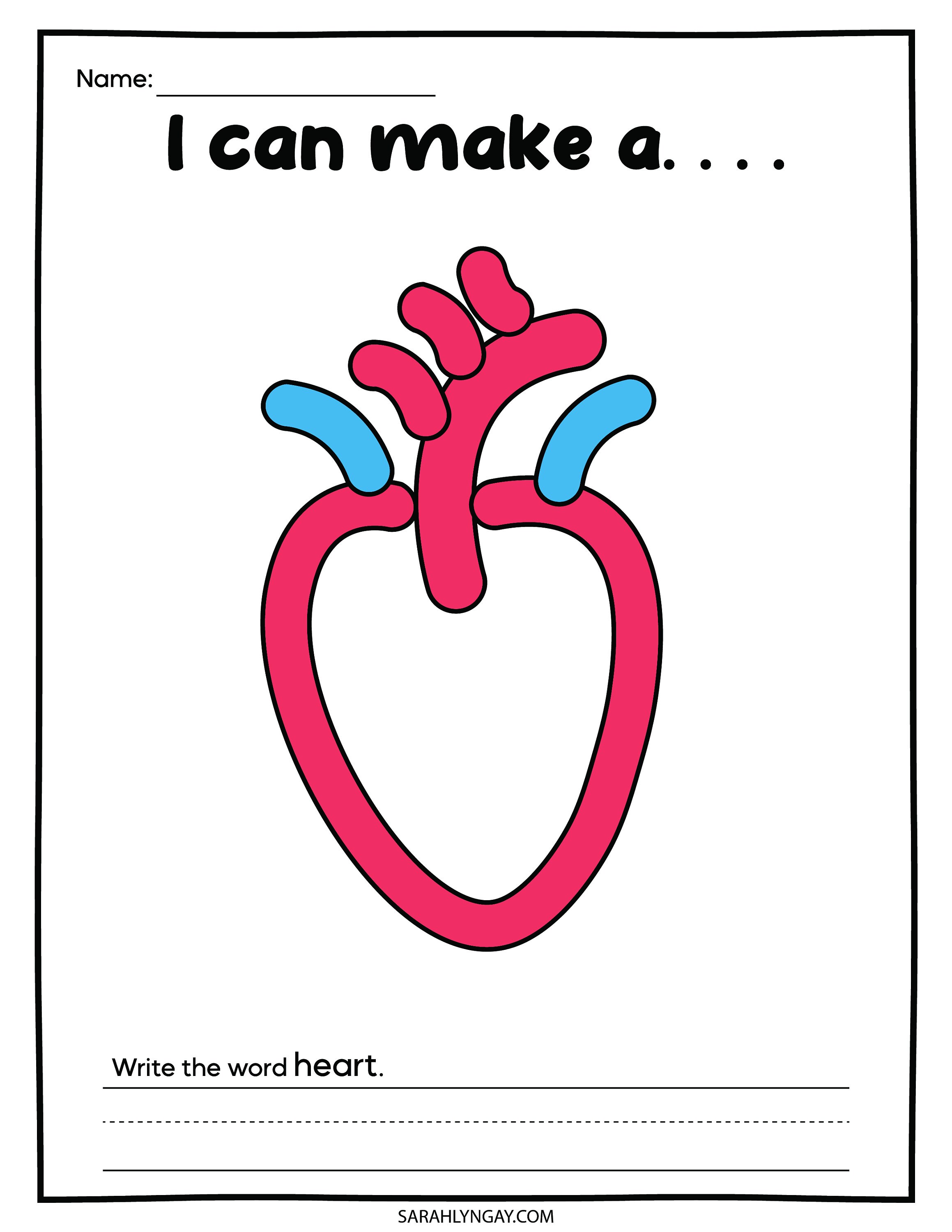 Human Organs Playdough Mats, Human Organs, Playdough Mats, Digital ...