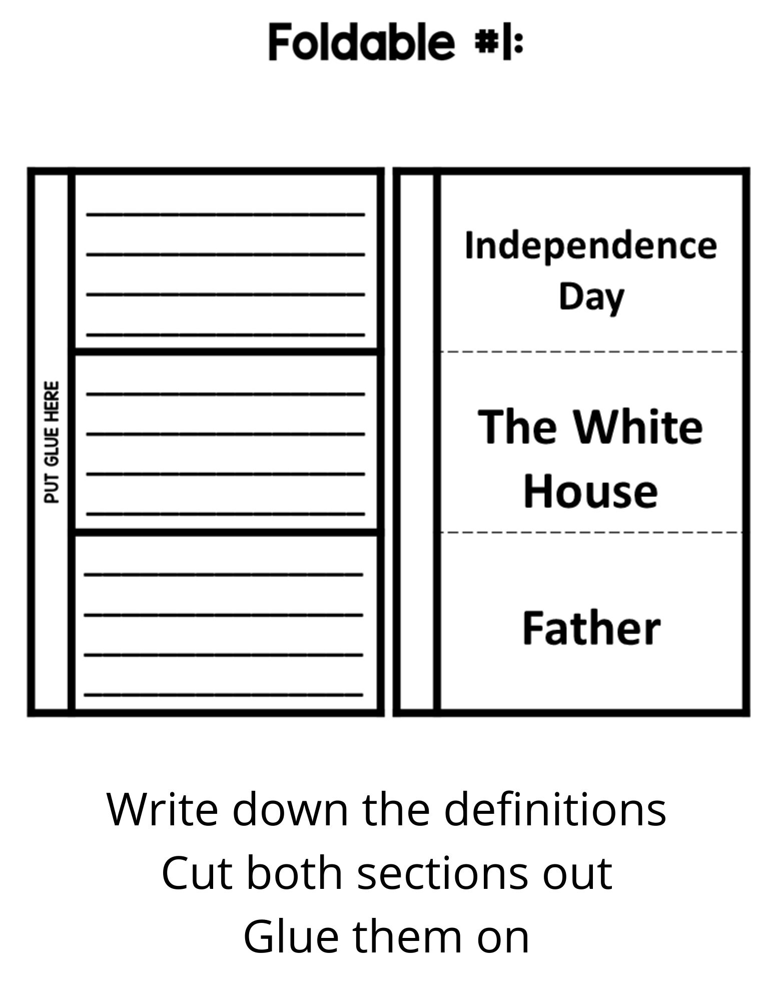 John Adams Lapbook, Instant Download, Digital Download, President ...