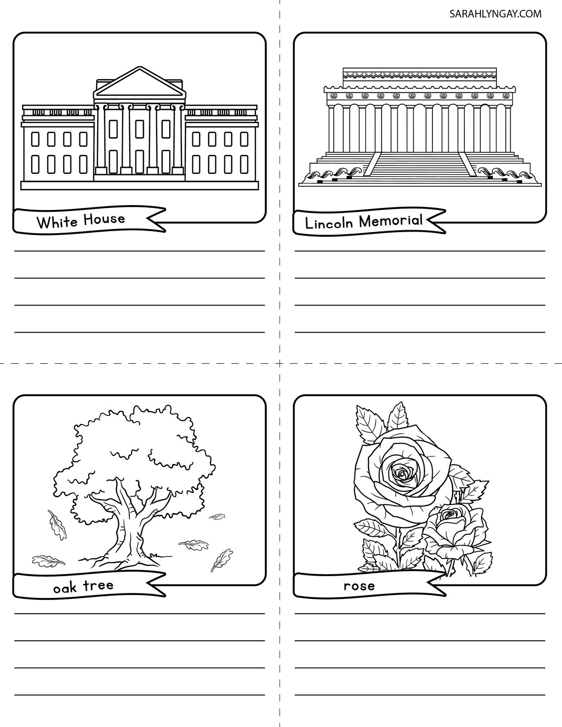American Symbols Minibook, American Symbols, Minibook, Digital Download ...