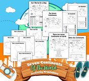 Geography Lapbook Teach Maps & Globes Geography Reading - Etsy Canada