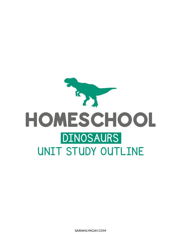 Homeschool Dinosaur Unit Study Outline, Homeschool, Dinosaur Unit Study ...