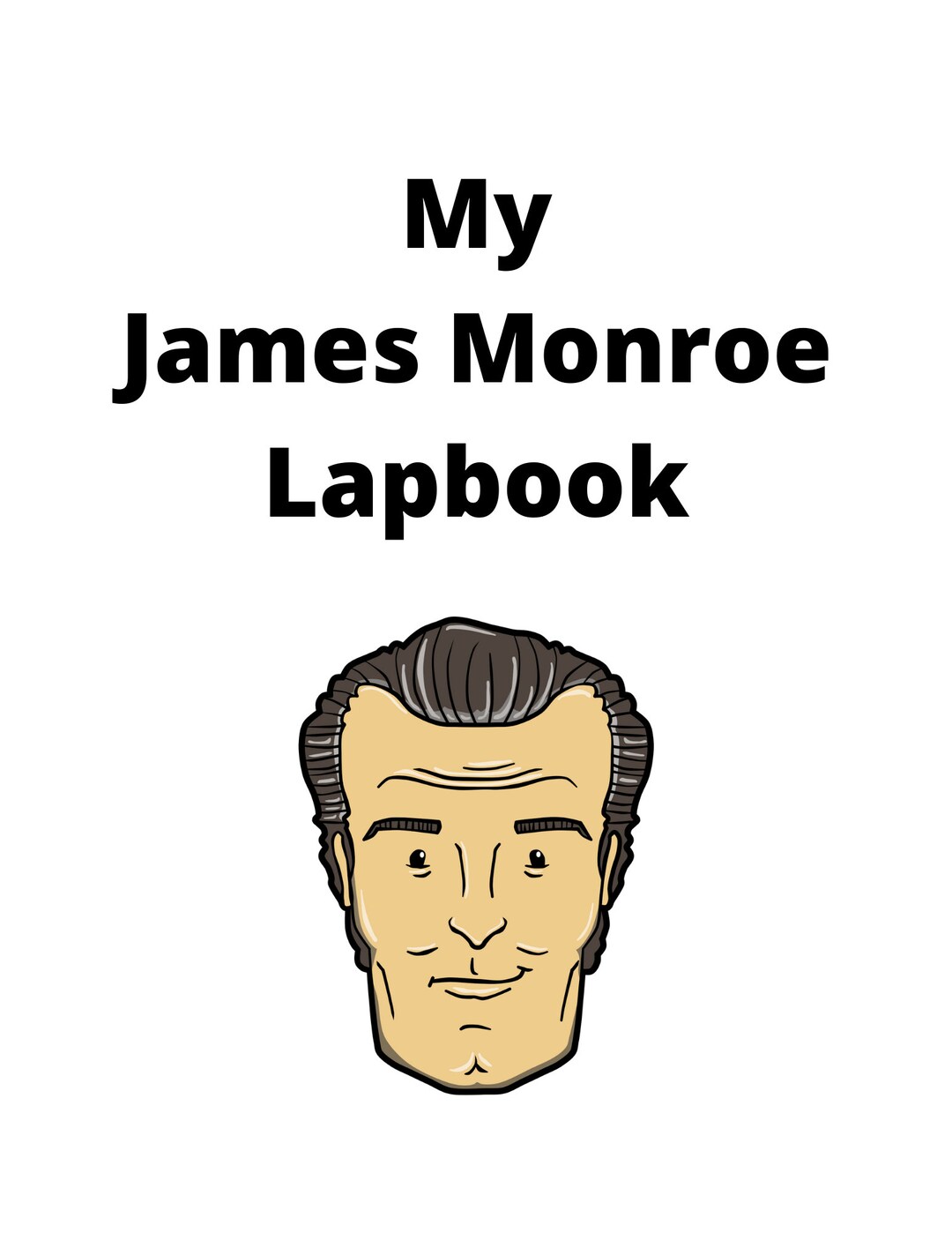 James Monroe Lapbook, Instant Download, Digital Download, Homeschool ...